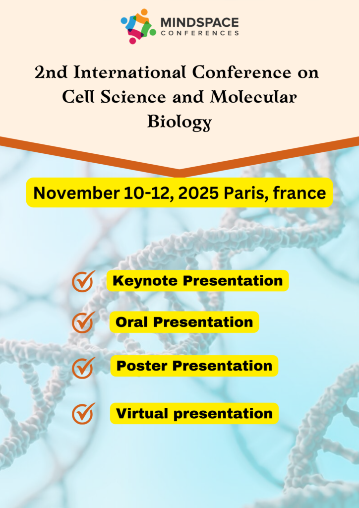 Home | 2nd International | Cell Science Conference | Mindspace Events